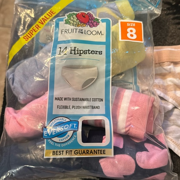 Fruit of the Loom | Accessories | Fruit Of The Loom Kids Hipsters ...